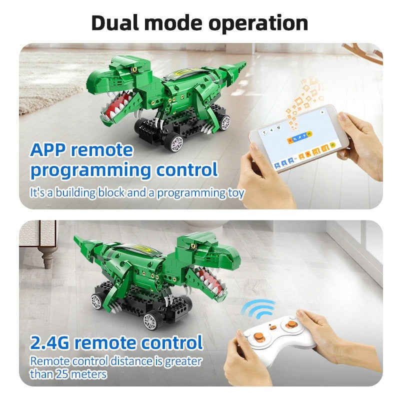CADA C59001 MOC Technical Remote Control Dinosaur World Tyrannosaurus ...